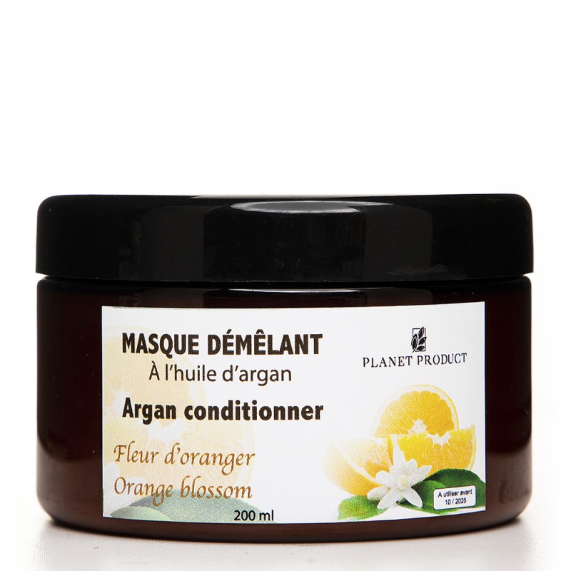 Hair detangler with argan oil and orange blossom, Planet Product