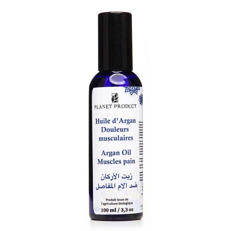 Argan oil with eucalyptus for pain relief, Planet Product